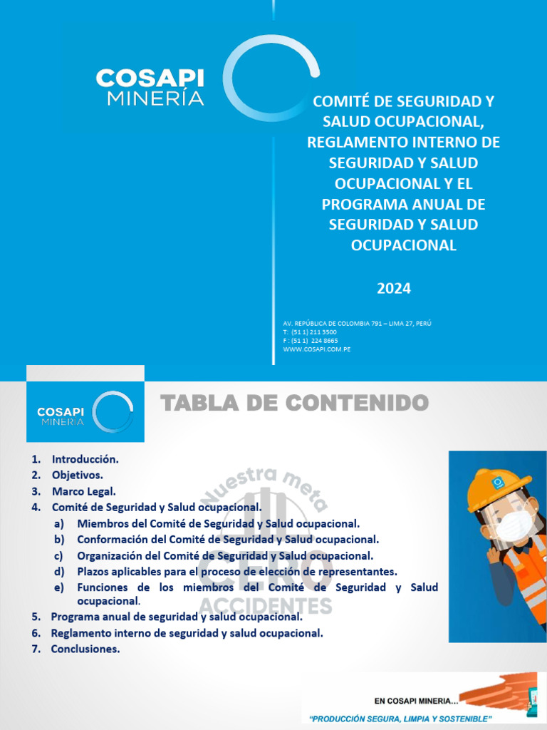 s01 Presentación Sso, Risso y Passo | Descargar gratis PDF | Seguridad y salud ocupacional | Las ...