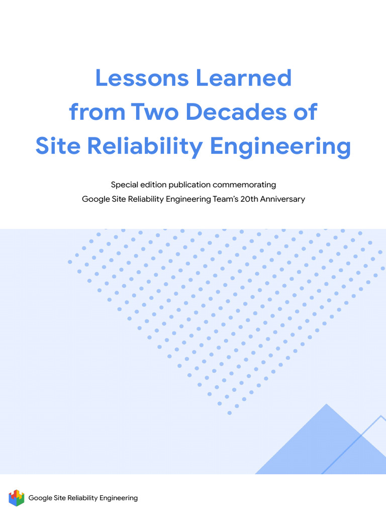 Lessons Learned From Two Decades | PDF | Fault Tolerance | Backup