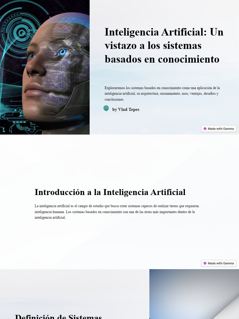Inteligencia Artificial Un Vistazo A Los Sistemas Basados en ...