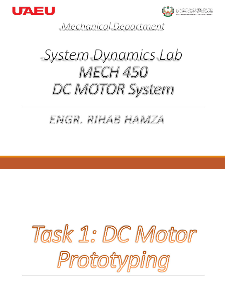 DC Motor System - Open Loop | PDF | Data Acquisition | Electric Motor