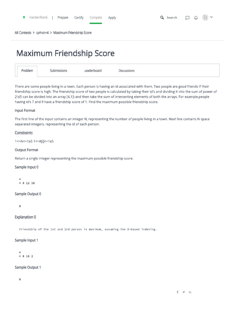 Max Friend | PDF