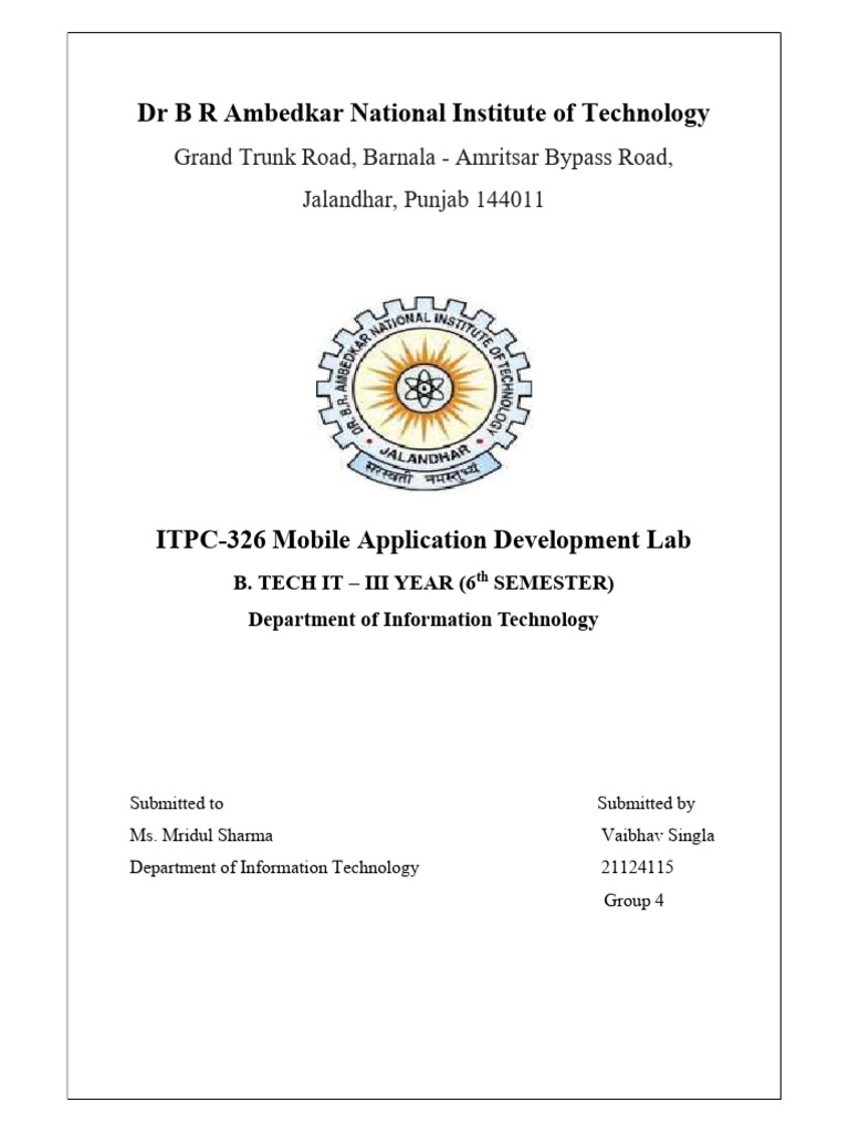 Mad Lab Mad1 Mad2 Merged | PDF | Android (Operating System) | Software