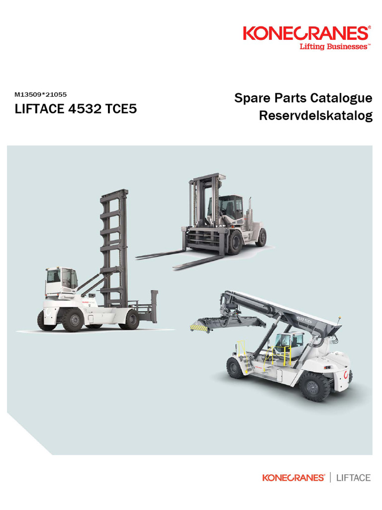 Konecranes Liftace 4532 TCE5 Parts Guide | PDF | Manufactured Goods