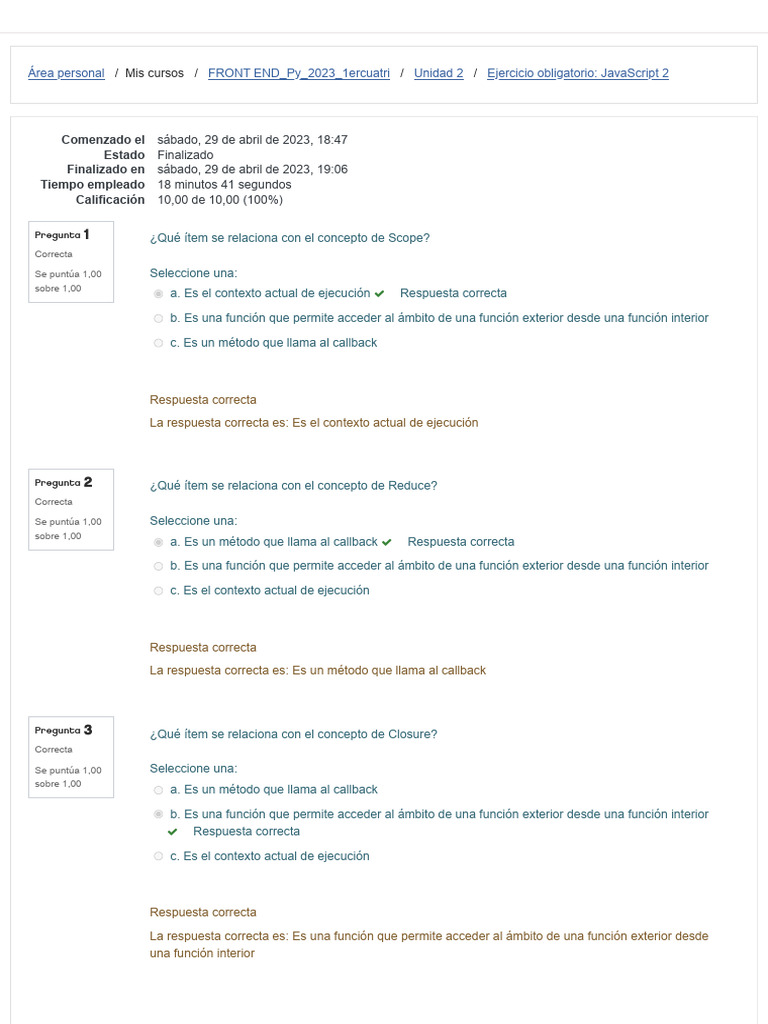 Ejercicio JavaScript: Conceptos Clave | PDF | Informática | Programación de computadoras