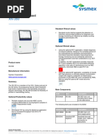 Sebia Minicap Protein Electrophoresis | PDF | Coefficient Of Variation ...