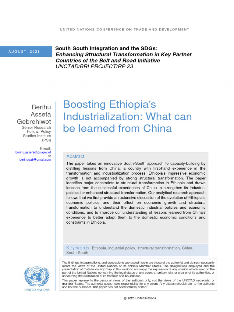 BRI-Project RP23 en | Download Free PDF | Economic Growth | Foreign ...