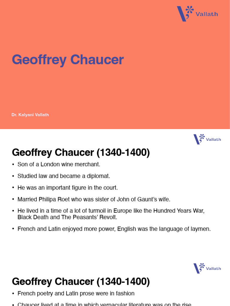 Wp-Content Uploads 2024 01 Geoffrey-Chaucer | PDF | Geoffrey Chaucer | The Canterbury Tales