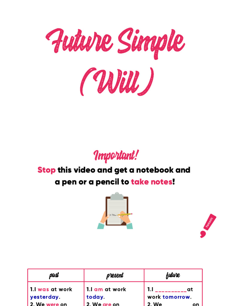 Presentation +Future+Simple+ (Will) | PDF | Human Communication ...