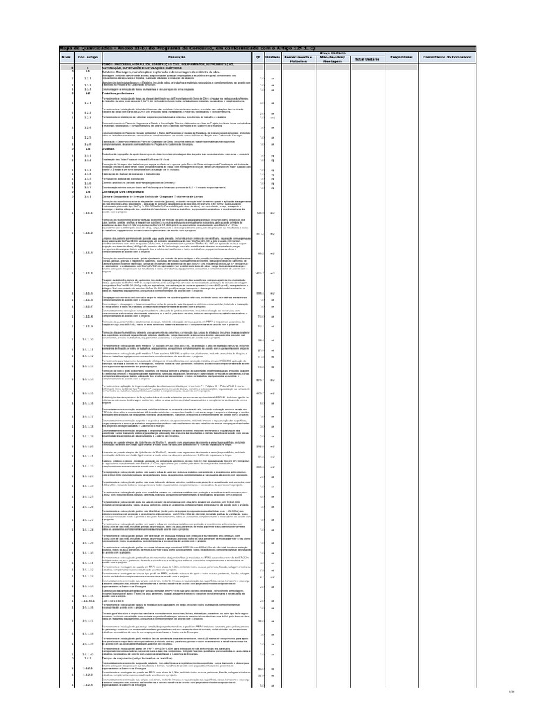Pp-Cp-Smas Peniche-R00 Anexo II B 2.02.3.15009 Pe Pen MQ G | PDF | Argamassa (alvenaria) | Alvenaria