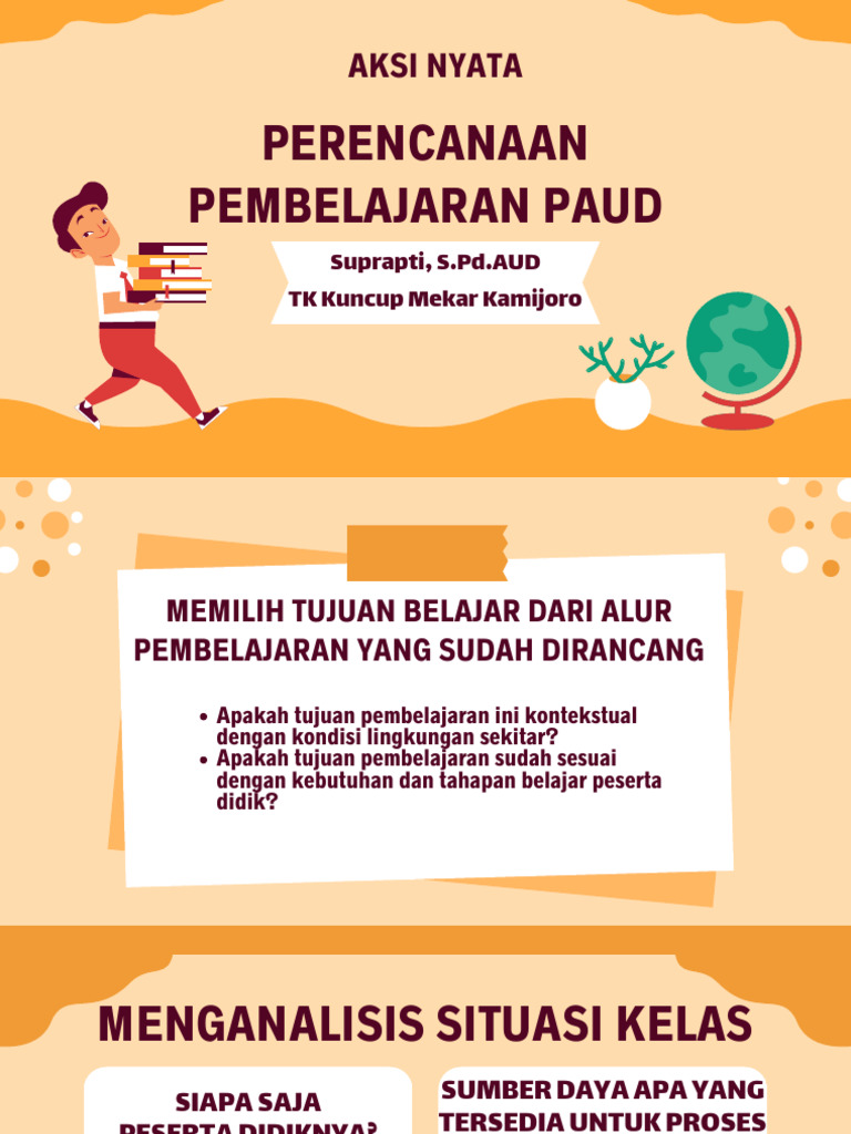 Pembelajaran PAUD Efektif | PDF | Karier & Perkembangan | Pengembangan Diri