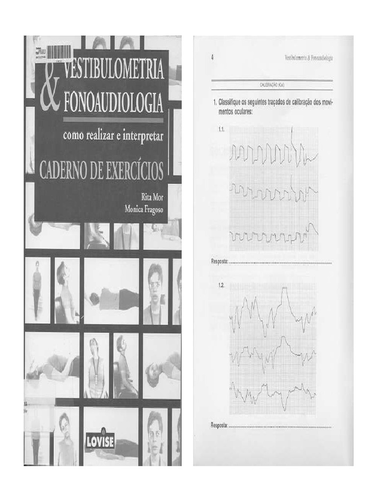 Livro de Exerc. Vestibolometria e Fono | PDF
