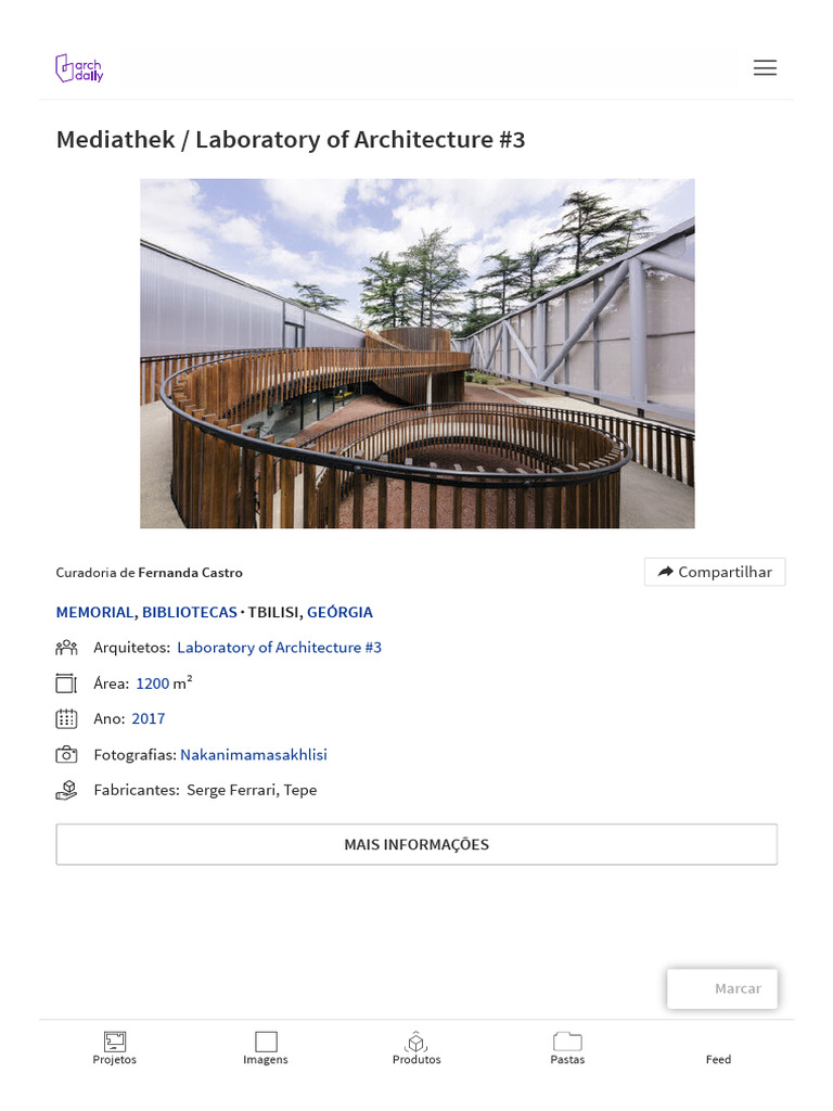 Mediathek - Laboratory of Architecture #3 - ArchDaily Brasil | PDF ...