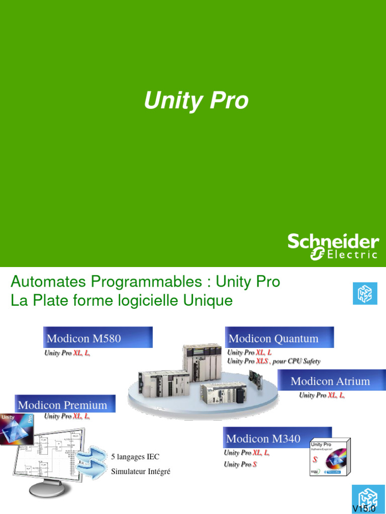 Chap 02 - Ergonomie de Unity Pro | PDF