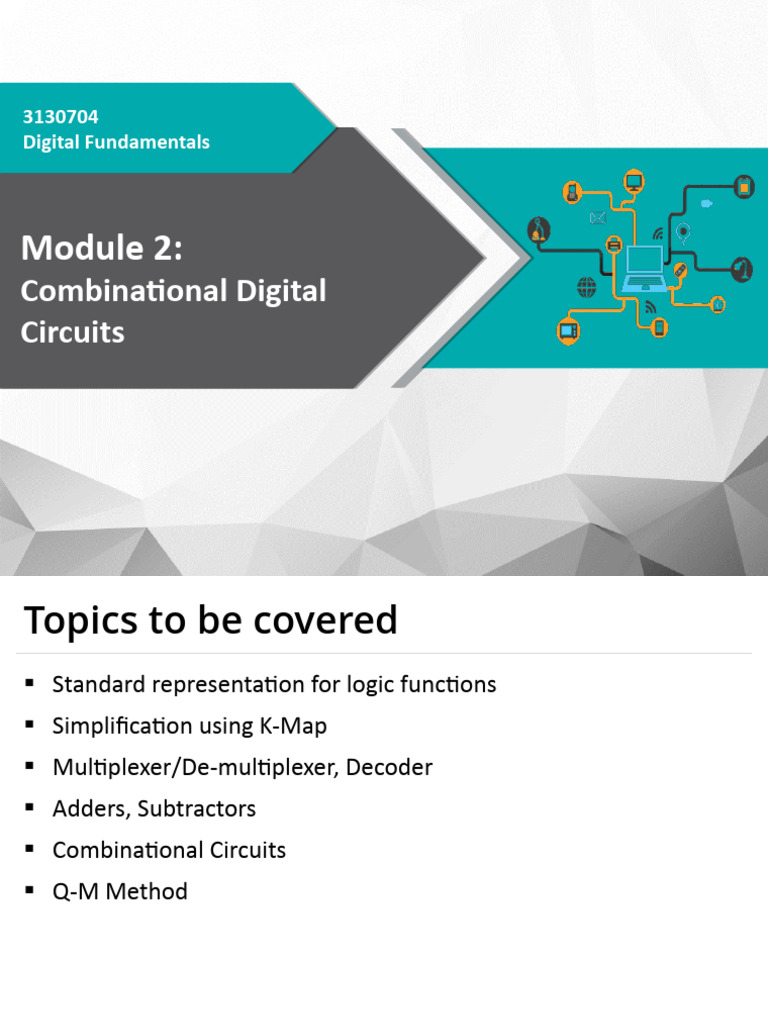 DF GTU Study Material Presentations Unit-2 | PDF | Logic Gate | Electronics