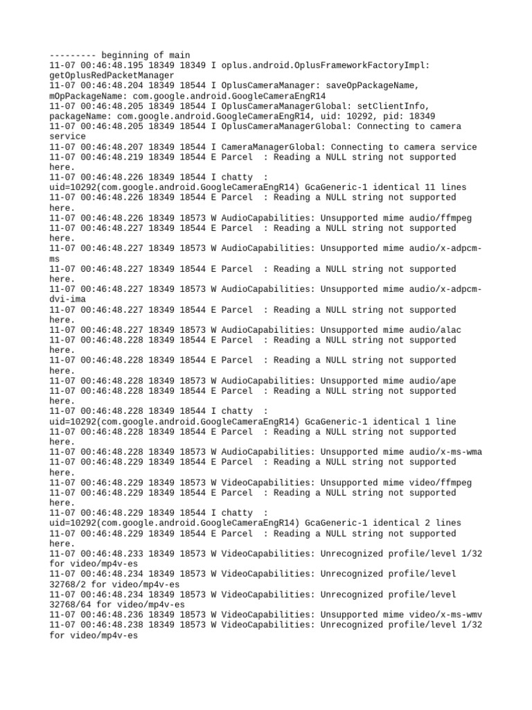 Logcat 1667753207991 | PDF | Computer Architecture | Computing