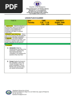 Comprehensive Lesson Plan Template | PDF | Teaching Method | Learning