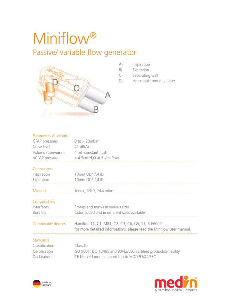 PB Miniflow Long REV01 | PDF | Technology & Engineering