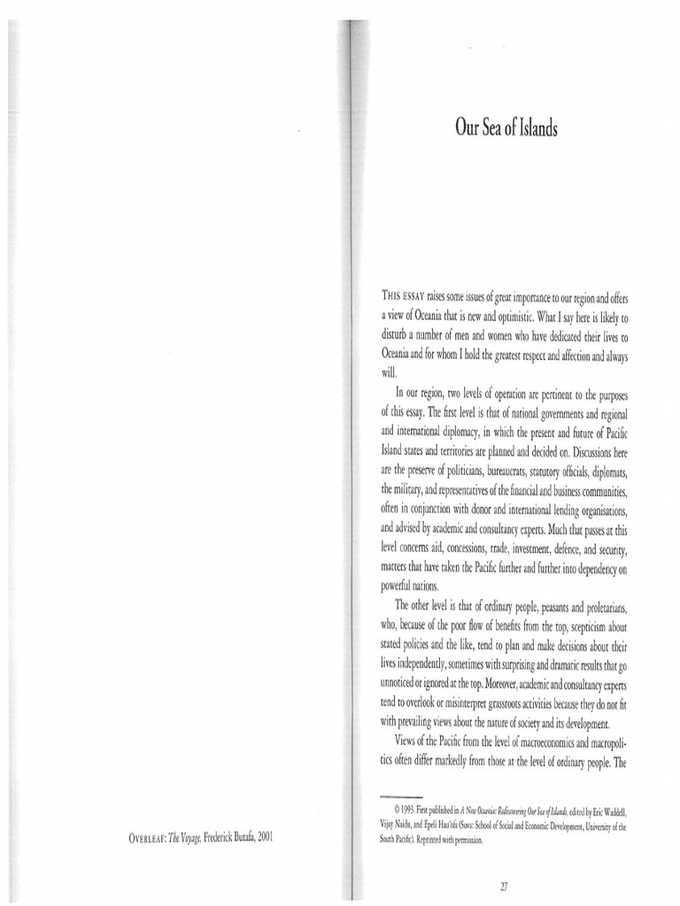 4.2 Epeli_Hau'ofa_'Our_Sea_of_Islands' | PDF