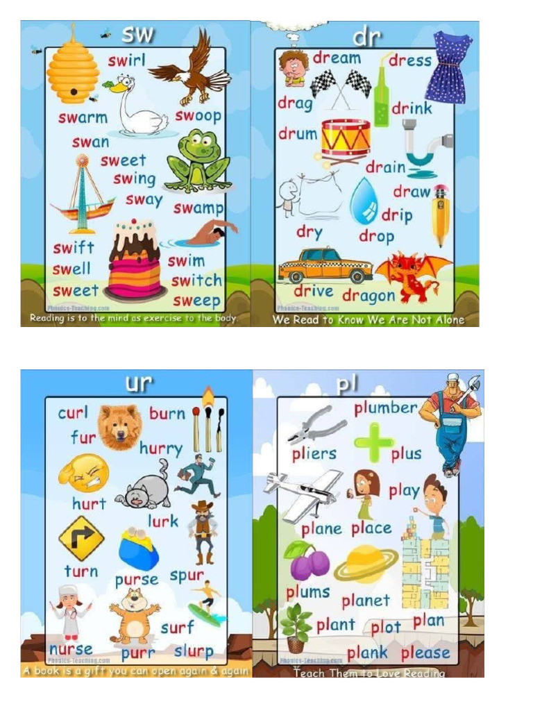 Phonics Set 1 | PDF