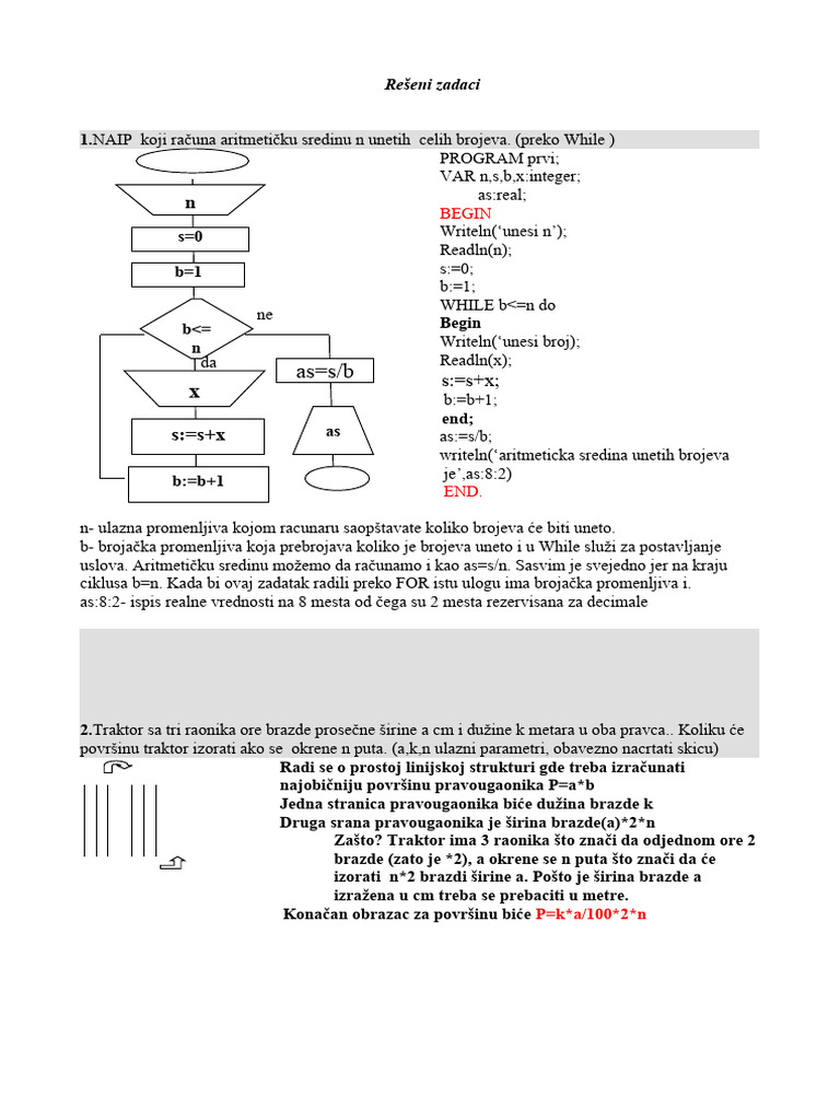 Reseni Zadaci 1 | PDF