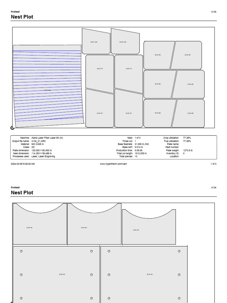 Nest Plot: Pronest | Download Free PDF | Physical Sciences | Laser