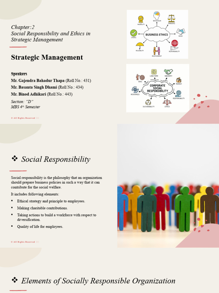 Business Social Responsibility and Ethics | PDF | Corporate Social ...