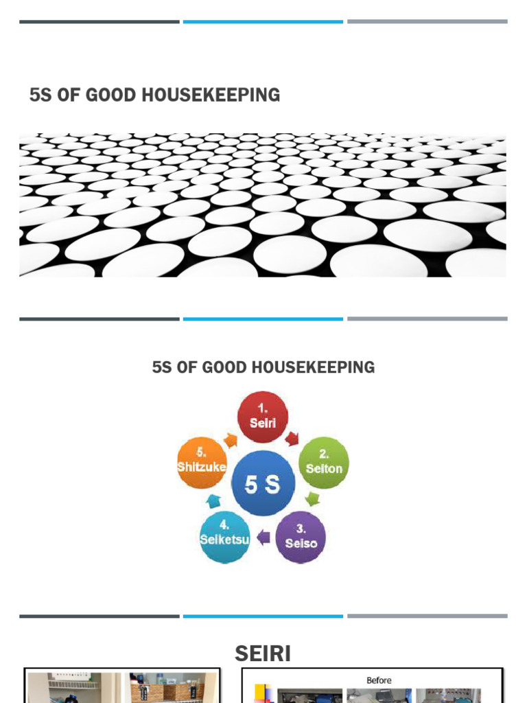 5s of Good Housekeeping Online Session | PDF