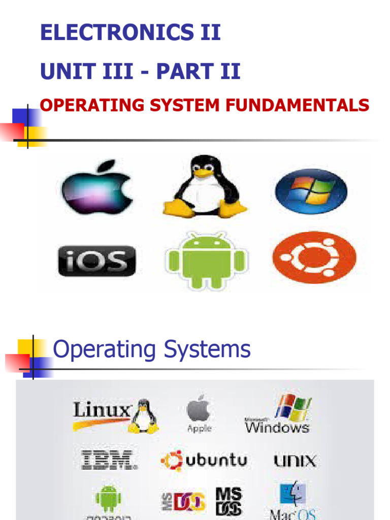 Operating System | PDF | Operating System | Process (Computing) Operating System | PDF | Operating System | Process (Computing)