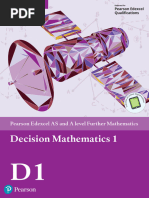 Maths Decision Mathematics 1 | PDF