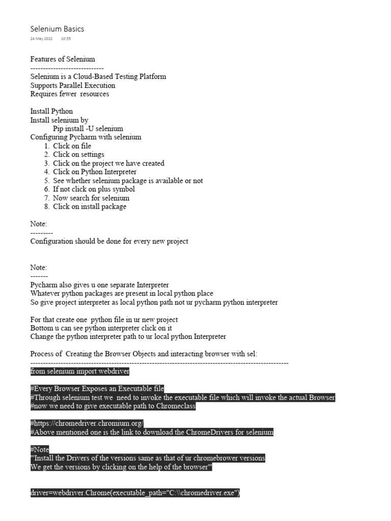 Selenium Pdf X Path Selenium Software