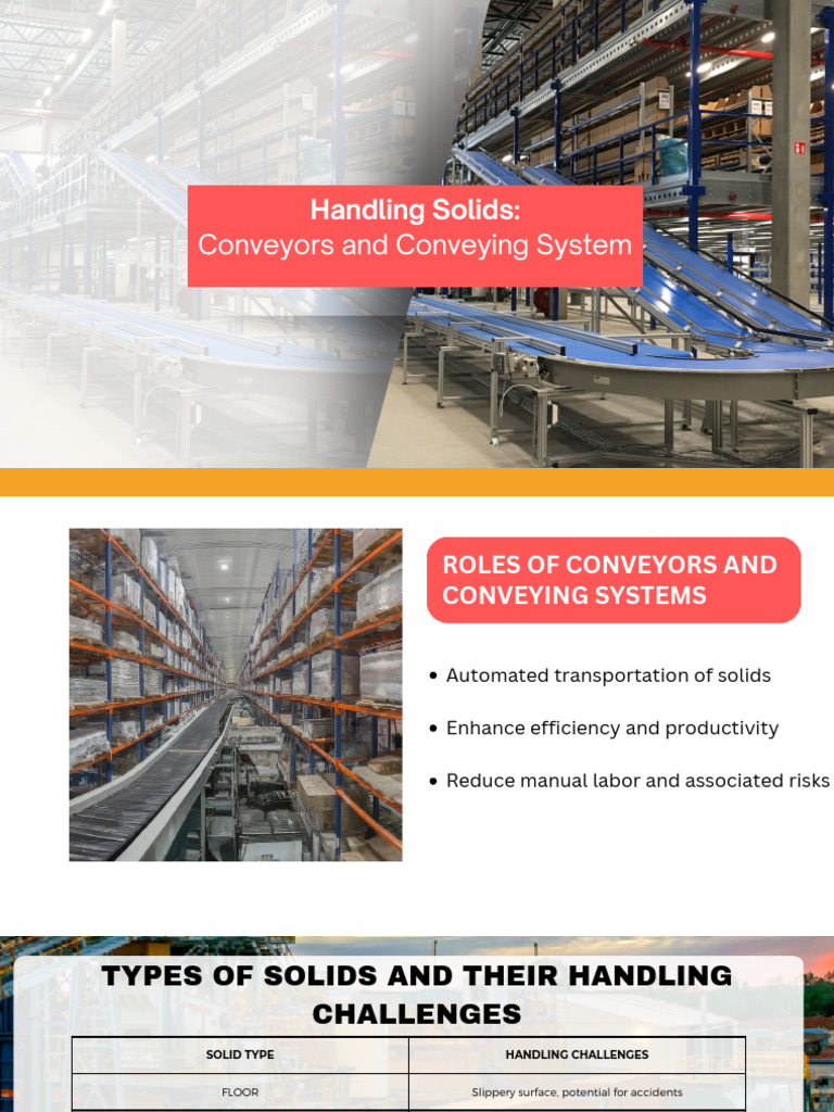 Efficient Solid Handling Systems Guide | PDF | Belt (Mechanical) | Pipe ...