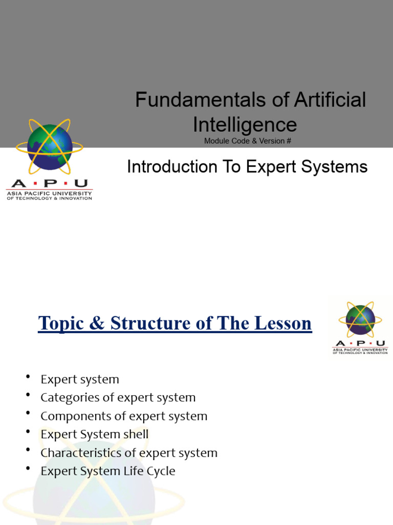Week 2 - Introduction To Expert Systems | PDF | Expert | System
