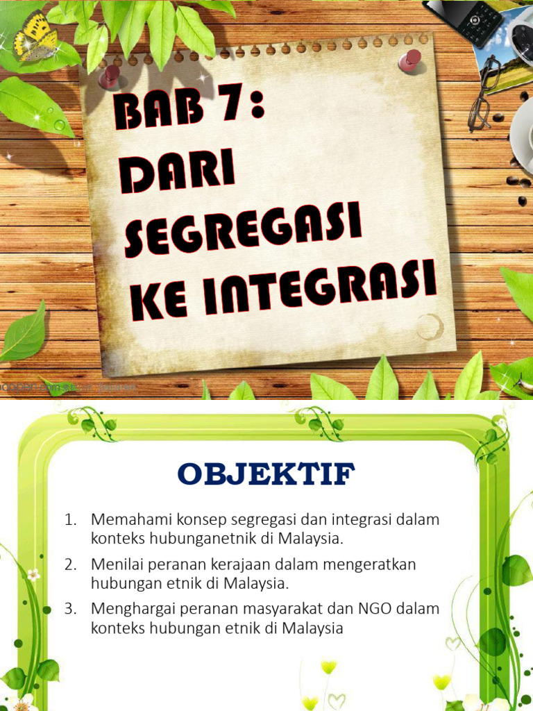 BAB 7 - Dari Segregasi Ke Integrasi 5 | PDF