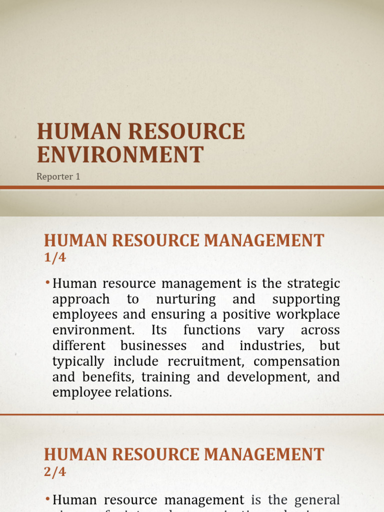 HRDM Report | PDF | Human Resources | Human Resource Management