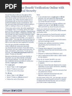 SAMPLE Social Secuirty Award Letter SSA Updated 2025 | PDF