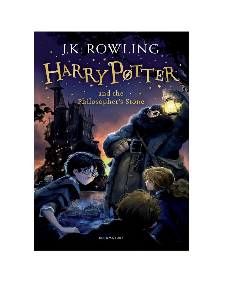 HP 1 Book Cover | PDF