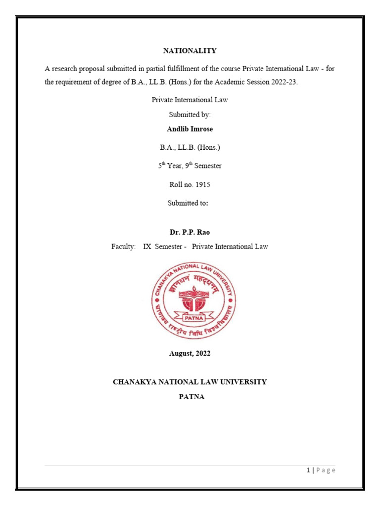 1915 Pil Final Process | PDF | Will And Testament | Citizenship