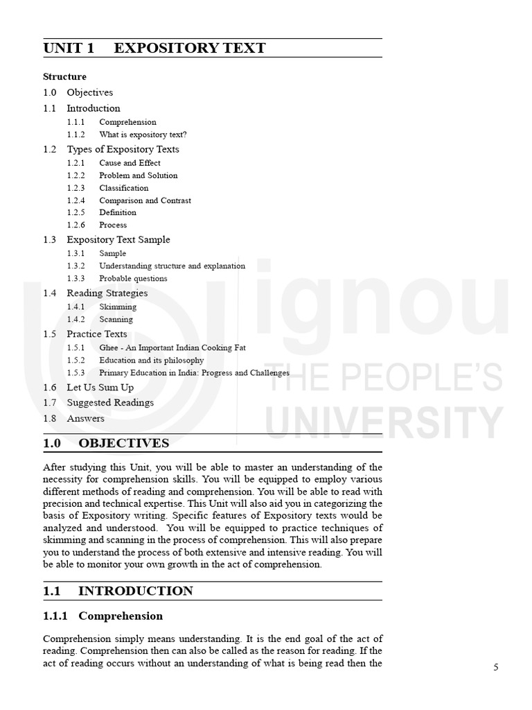 Unit 1 | PDF | Speed Reading | Essays