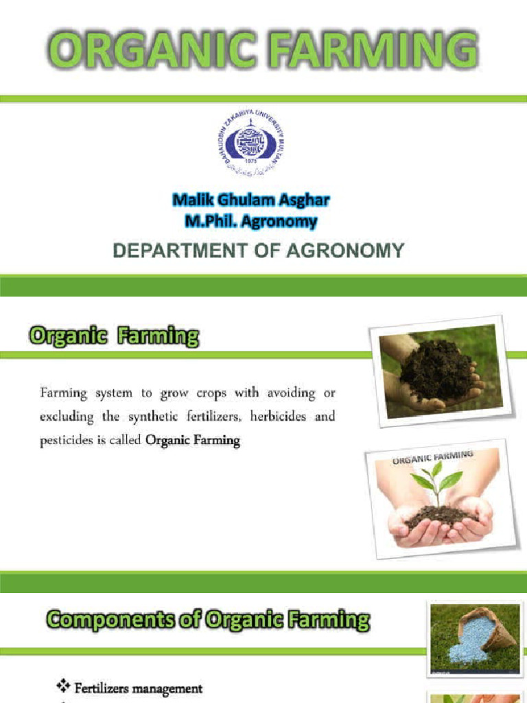 organic farming | PDF