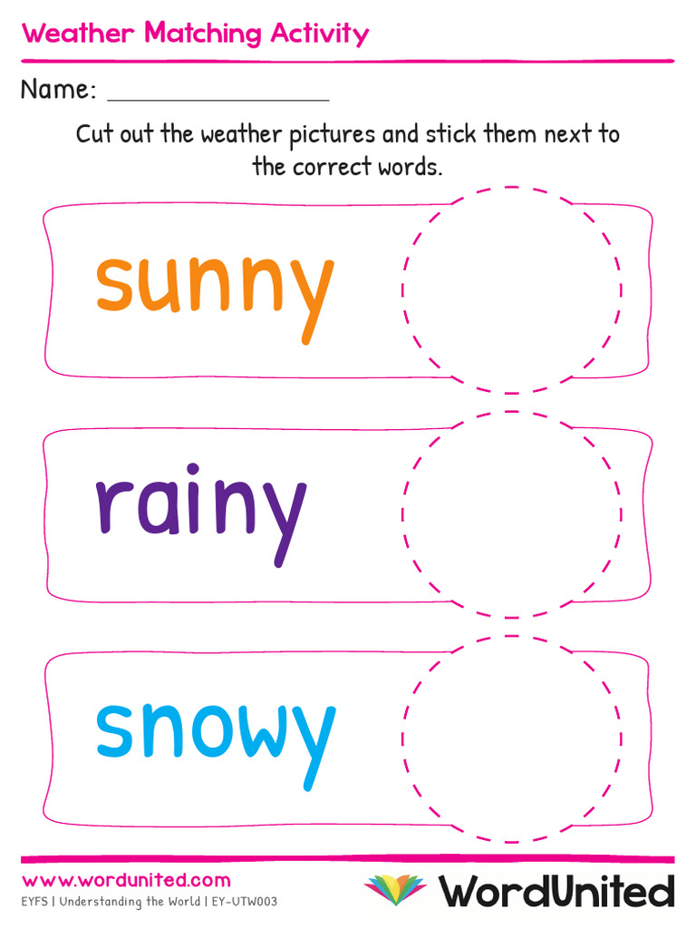 Cut and Paste Weather | PDF