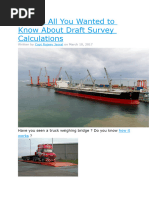 Pre Stowage Planning | PDF | Tonnage | Ships