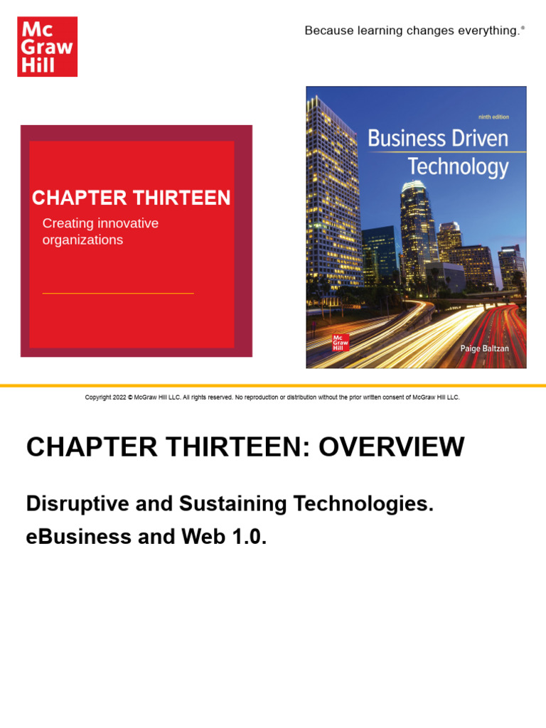 BDT9e CH13 Student PPT Accessible | PDF