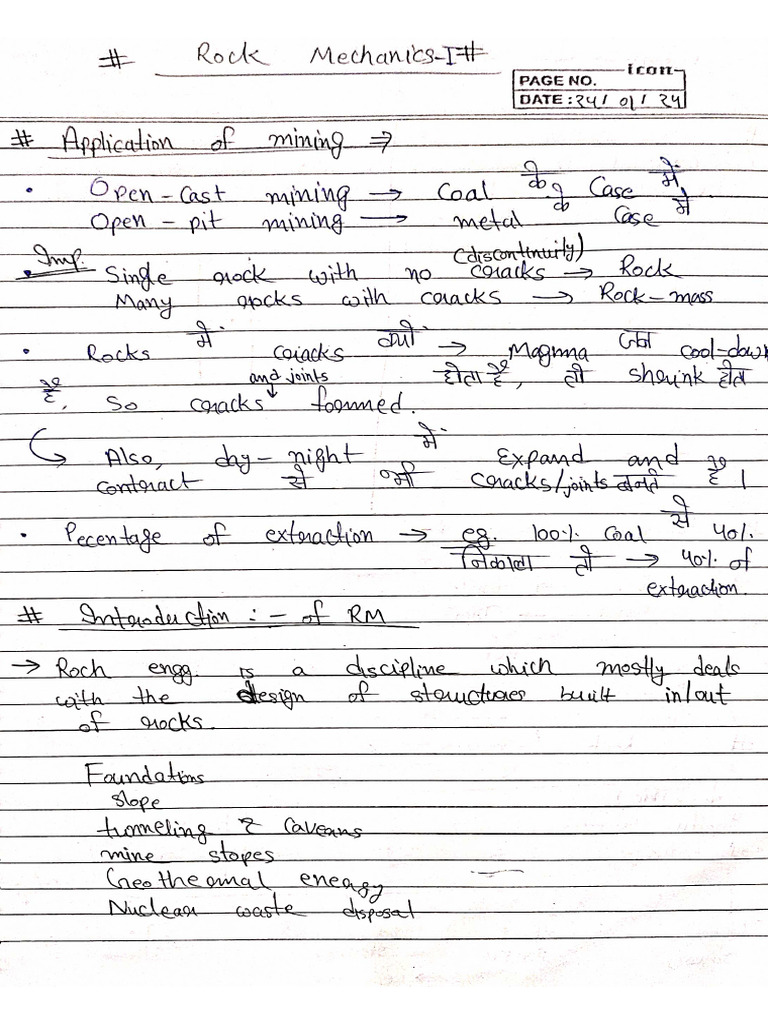 RM Class Notes @sanyam | PDF