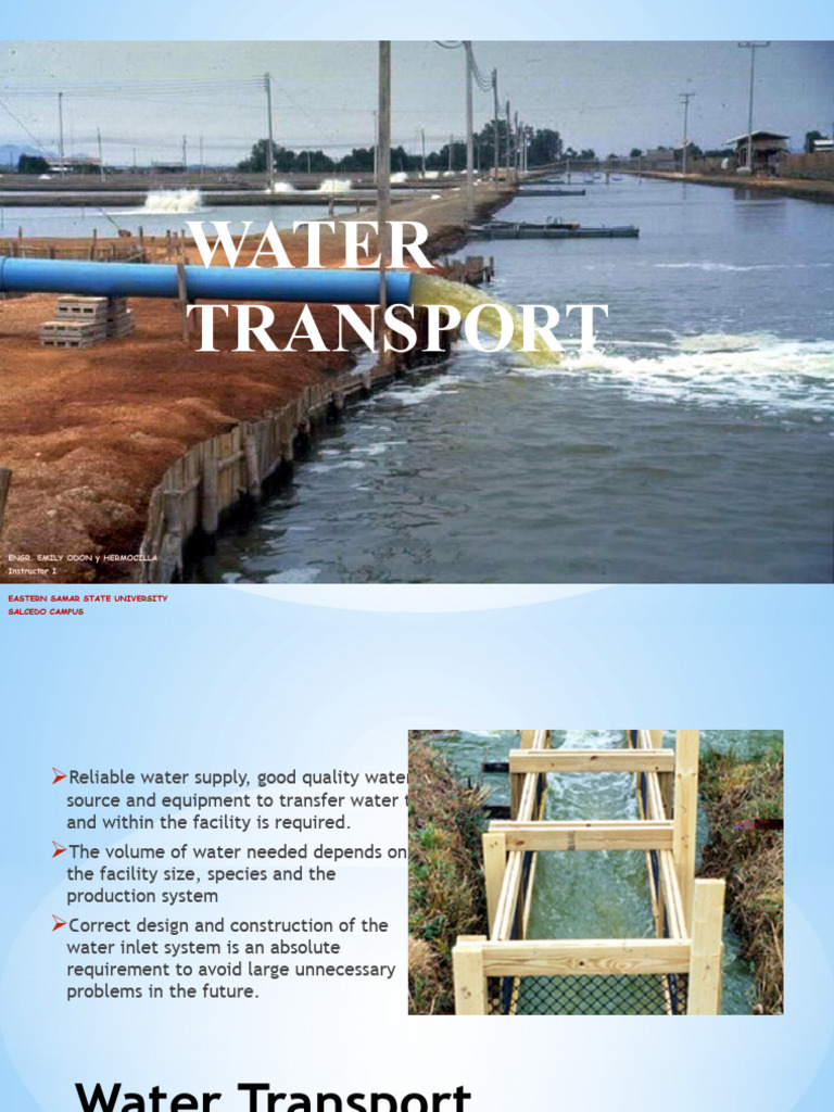 Chapter2 Water-Transport | PDF | Valve | Pipe (Fluid Conveyance)