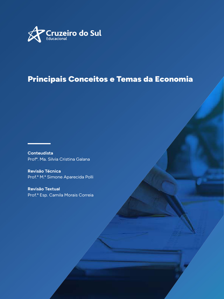 1 Principais Conceitos e Temas Da Economia | PDF | Economia | Capitalismo