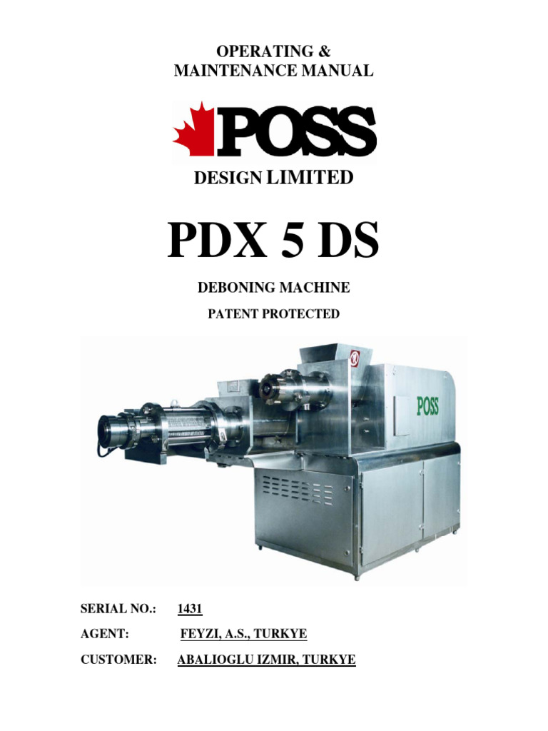 1431 PDX 5 DS Abalıoğlu Turkey | PDF