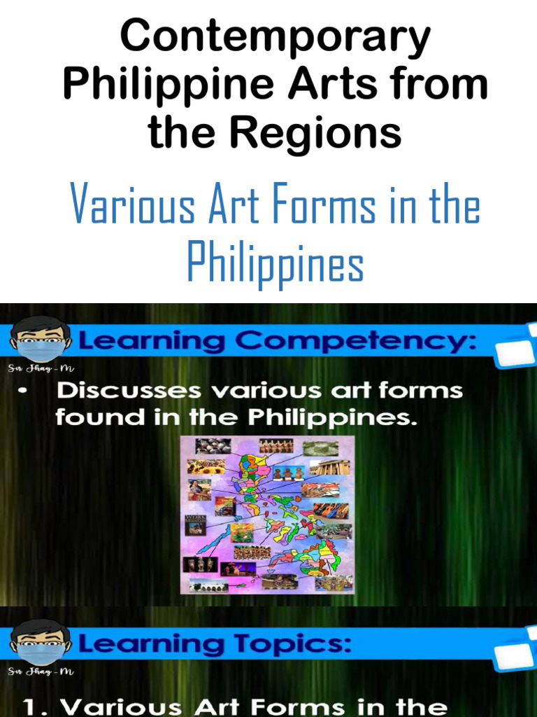 Contemporary Philippine Arts Lesson 2 | PDF