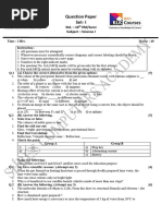 Basic Science JSS1 Examination Question Bank | PDF | Force | Water