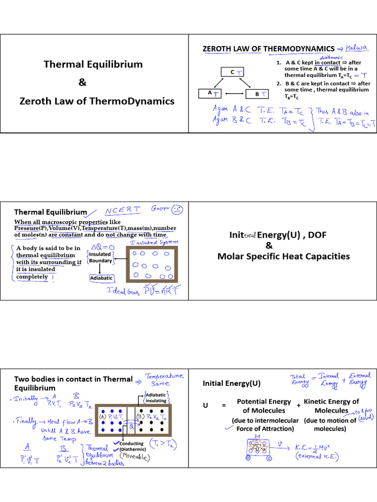 Thermodynamics B-Invert (1) - Cropped | PDF | Heat | Gases