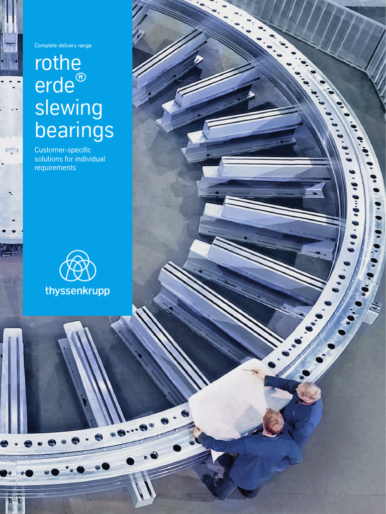 Thyssenkrupp-Rothe-Erde Catalogue en 0423 | PDF | Crane (Machine ...